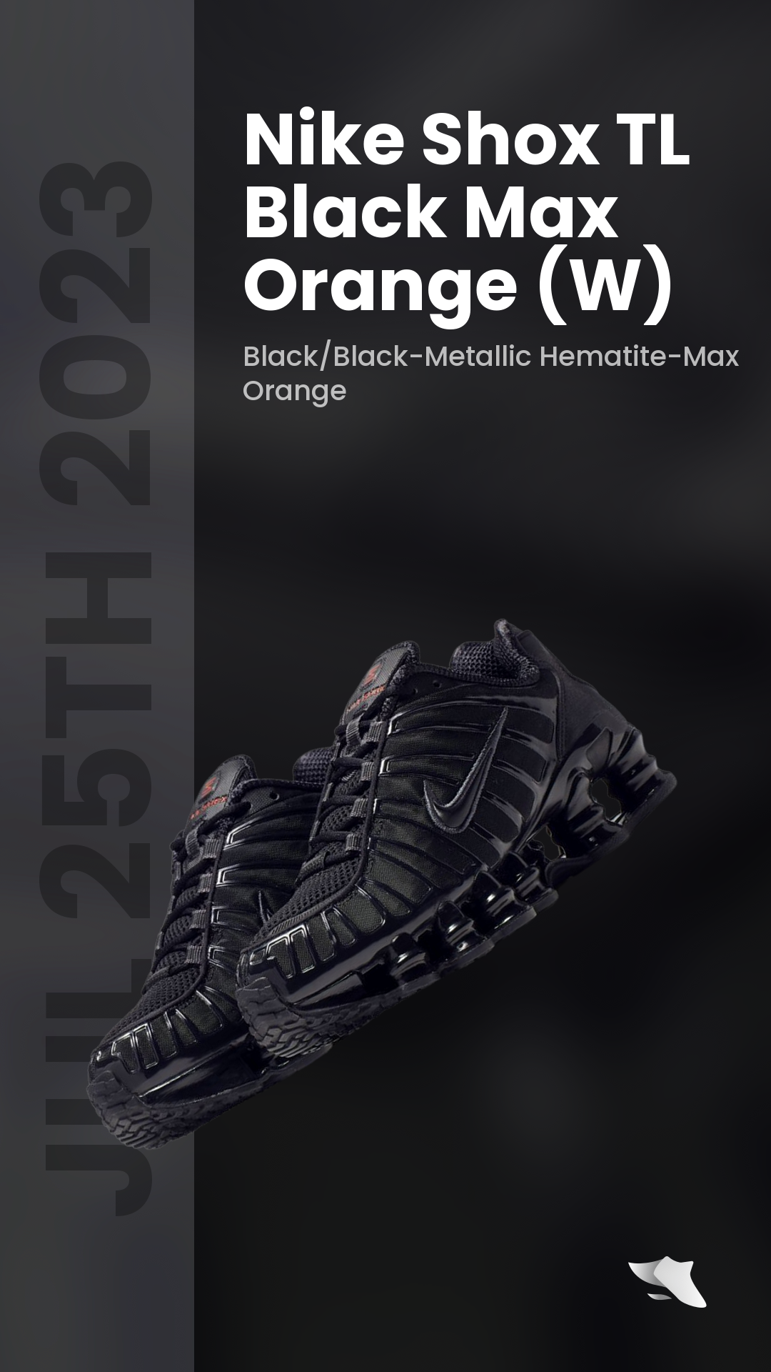 SwiftSole - Nike Shox TL Black Max Orange (W) SwiftSole - Nike Shox TL Black Max Orange (W)