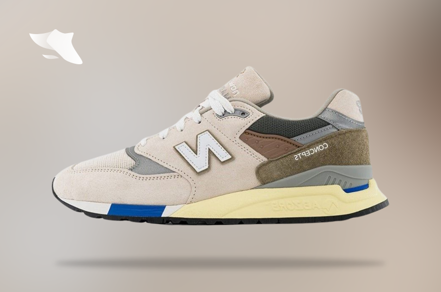 SwiftSole - New Balance x Concepts 998 Made in USA C-Note